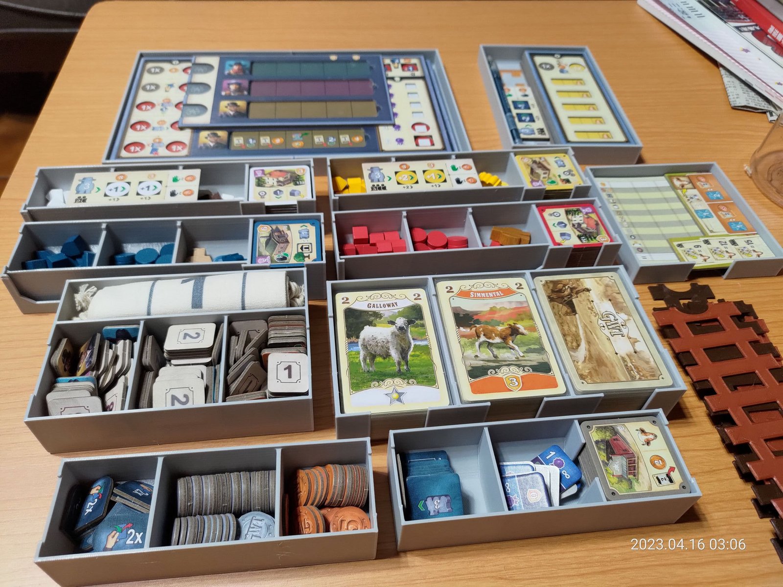 Great Western Trail insert - Hextasy